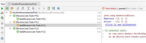 Parameterizing With Array In Junit Or Other Testing Java Library In