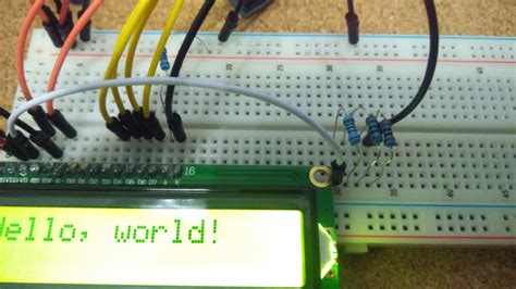 Arduino Uno Why Adding A Led Between Pin 3 And Ground Causes Lcd