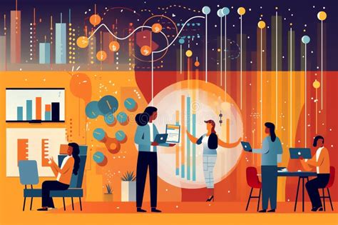 Generative Ai Big Data Analysis Strategy Stock Illustration