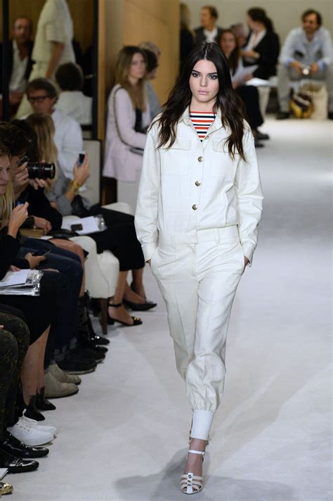 Kendall Jenner Paris Fashion Week Sonia Rykiel Catwalk Sept 2014