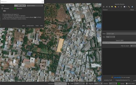Coordinate System Calculating Area And Projection Using QGIS Geographic Information Systems