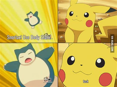 Snorlax Vs Pikachu Gag