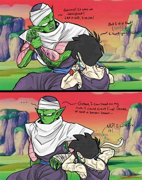 Piccolo And Gohan I Will Fix It On Deviantart Dragon