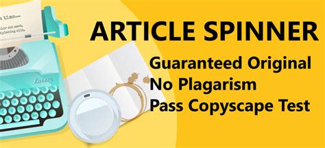 Advanced Article Spinning Article Spinner Services Rewriting Article For 1 Seoclerks