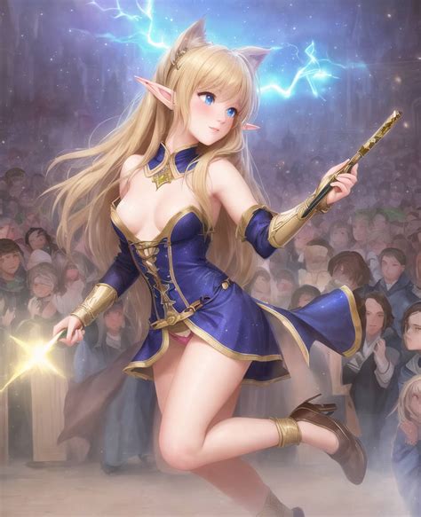 Wizard Elf Girl By Neuromage On Deviantart