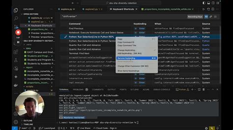 Vs Code Python 🐍 Configuration Update Shift Command For Repl Vs Terminal Youtube