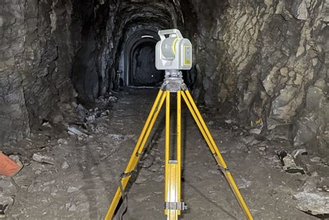 Adra Tunnel Terrestrial Lidar Scan Mcelhanney