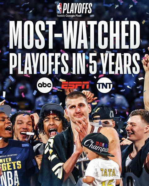 Nba Pr 2023 Nba Playoffs Averaged 547m Viewers Across Abc Espn And