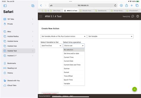 Saving Datetime From A Device To A Variable In Rm 📐 Rule Machine
