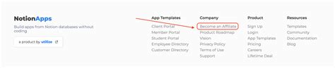 affiliate program announcements notionapps community