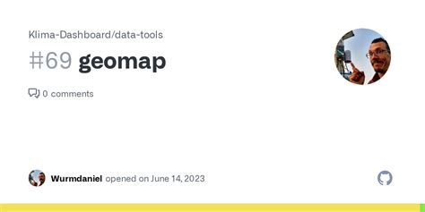 Geomap · Issue 69 · Klima Dashboarddata Tools · Github