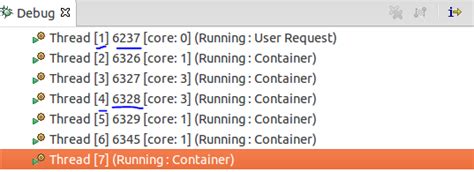C How To Programmatically Identify The Thread Id Printed In Gdb