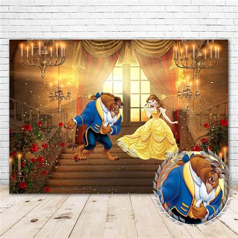 Belle Disney Princess Castle Background