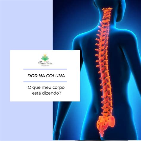 Sua Coluna Dói Mesmo Com Espaço Maya Fisio Integrada