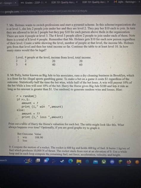 Solved Days How Much Does He Have After 60 Days You Must Chegg