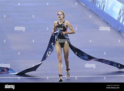 Cassandre Beaugrand France Gold Medal Triathlon Womens Individual During The Olympic Games