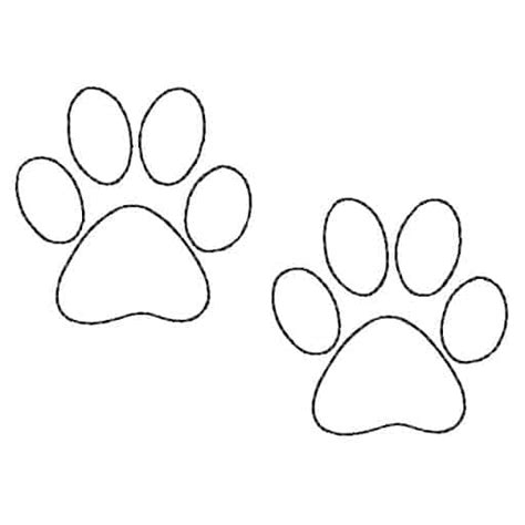 Vetor De Icone De Pata De Cachorro