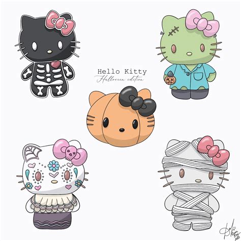 Hello Kitty Halloween Edition By Dreamlime96 On Deviantart
