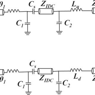 Equivalent Circuit Schematic Of The Symmetrical Sensor Download Scientific Diagram