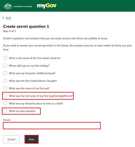 MyGov Help Create A MyGov Account Services Australia