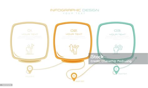 인포그래픽 3단계 아이콘이 있는 타임라인 다이어그램 스톡 일러스트레이션 타임라인 시각 자료 인포그래픽 조직 번호 3 3에 대한 스톡 벡터 아트 및 기타 이미지 Istock