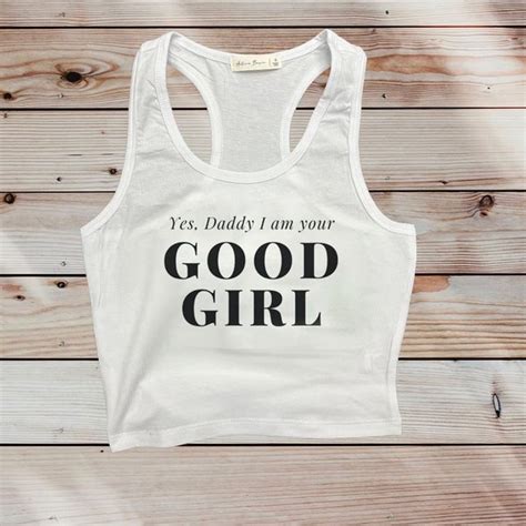 Yes Daddy Crop Tops Etsy