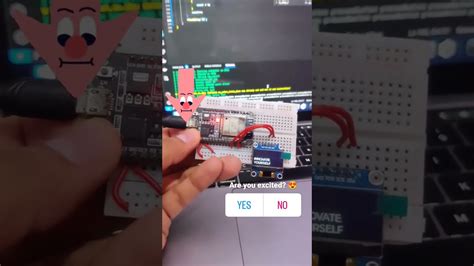 Message Control Of Ssd1306 Using Boot Button Of Esp32 Esp32 Espidf Embeddedsystems Espressif
