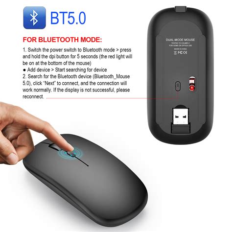 Office Supply Bluetooth Dual Mode 2 4g Mouse Notebook Desktop Office Mouse Silent Wireless Mouse
