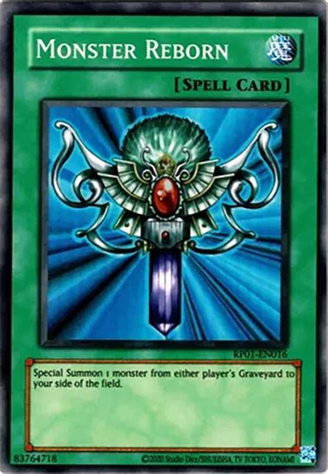 Monster Reborn Retro Pack 2020 Date Reprint Yugioh