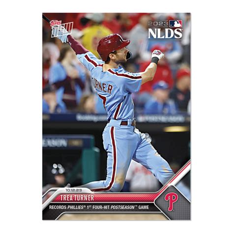 Trea Turner MLB TOPPS NOW Card PR