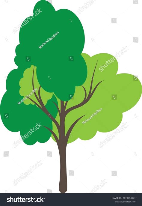 Tree Roots Vector Tree Round Shap Stock Vector Royalty Free Shutterstock