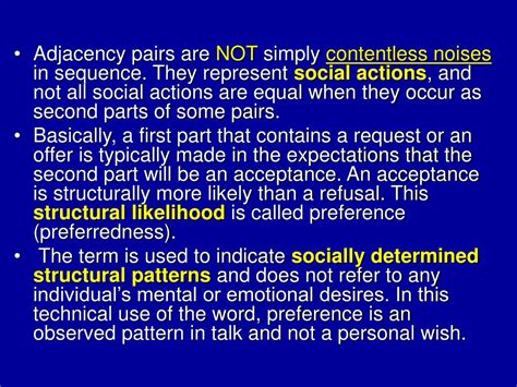 Ppt Adjacency Pairs Cont Powerpoint Presentation Free Download