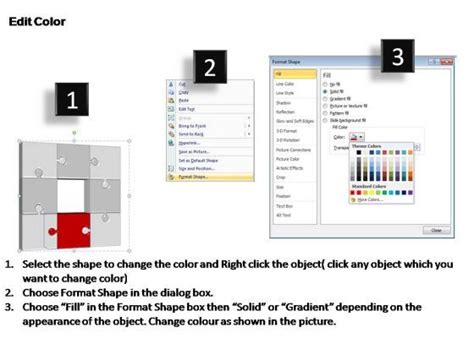 PowerPoint Slide Designs Process Puzzle Process Ppt Template