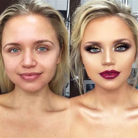 40 Incredible Before And After Makeup Transformations Makeup