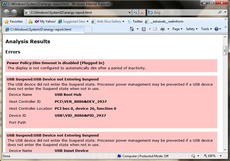 Create An Energy Use Report In Windows With Powercfg TechRepublic
