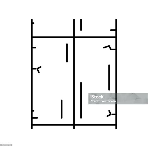 시멘트 콘크리트 도로 라인 아이콘 벡터 일러스트 레이 션 0명에 대한 스톡 벡터 아트 및 기타 이미지 0명 거리 거리가