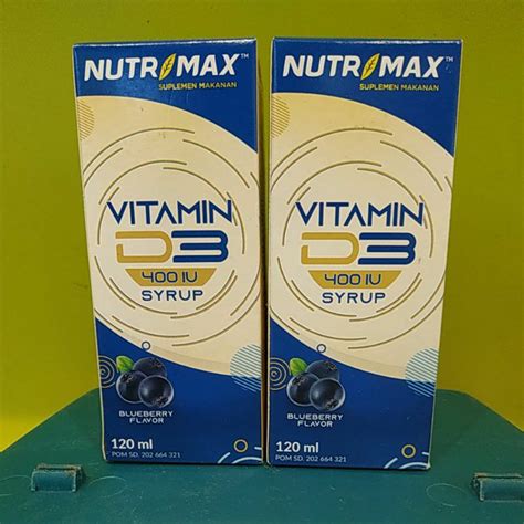Jual Nutrimax Vitamin D3 400iu Liquid Shopee Indonesia