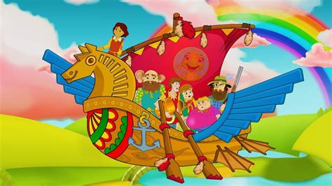 Летучий корабль Сказка для детей Мультфильмы для детей Машулины сказки Сказки малышам