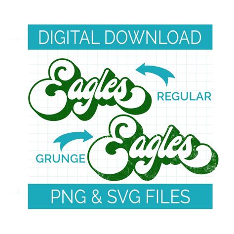 Philadelphia Eagles Font Etsy