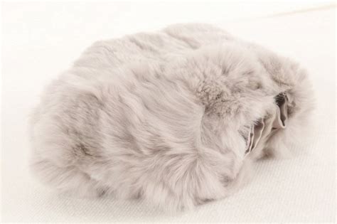 빈티지코코 Rex 래빗 토끼 리본 목도리 머플러 헬로마켓