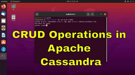 Crud Operations In Apache Cassandra Apache Cassandra Tutorial For