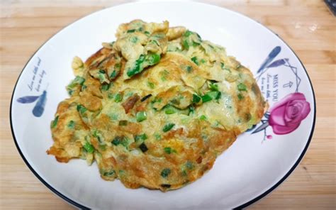简单家常菜 小葱煎鸡蛋 美味下饭菜 农村美食 疫情下的一日三餐 哔哩哔哩