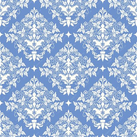 다 마스크 벡터 원활한 패턴 배경입니다 클래식 럭셔리 구식 다 마스크 장식 배경 화면 섬유 포장 로얄 빅토리아 원활한 텍스처 절묘한 꽃 바로크 템플릿입니다 무료 벡터