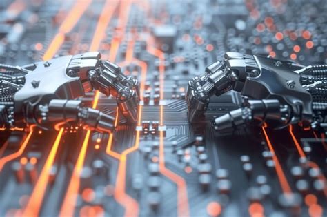 Premium Photo Illustrate The Battle Of Quantum Computing Versus