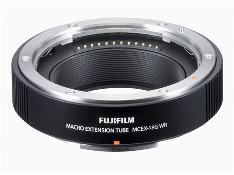 Среднеформатную фотосистему Fujifilm GF пополнили кольца для макросъемки