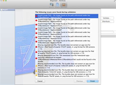 xcode 5 1 asset catalog archive appicon invalid image path