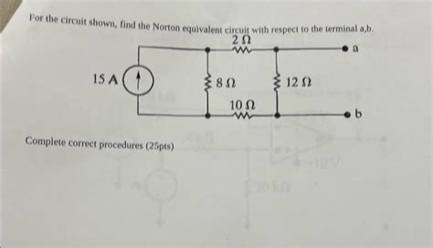 [solved] this class is circuit analysis for the circuit sho
