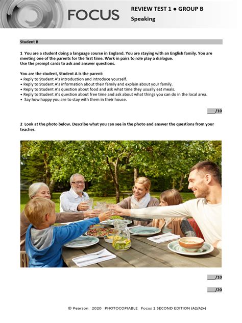 Focus1 2e Review Test 1 Units1 2 Speaking Groupb Pdf