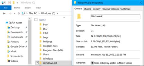 How To Free Over 10gb Of Disk Space After Installing Windows 10s A