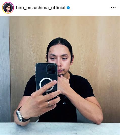 水嶋ヒロ公式インスタグラムhiro mizushima officialから スポニチ Sponichi Annex 芸能